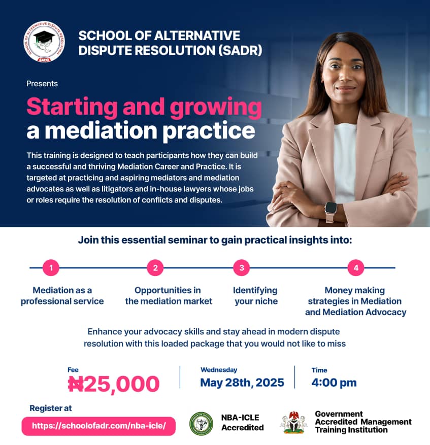 Nba-Icle - School of Alternative Dispute Resolution